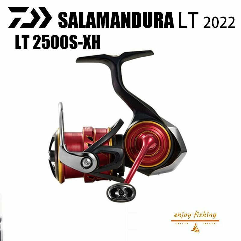 Daiwa Salamandura LT 2500S-XH 2022 Лёгкая и высокоскоростная катушка для спиннинговой рыбалки Катушка