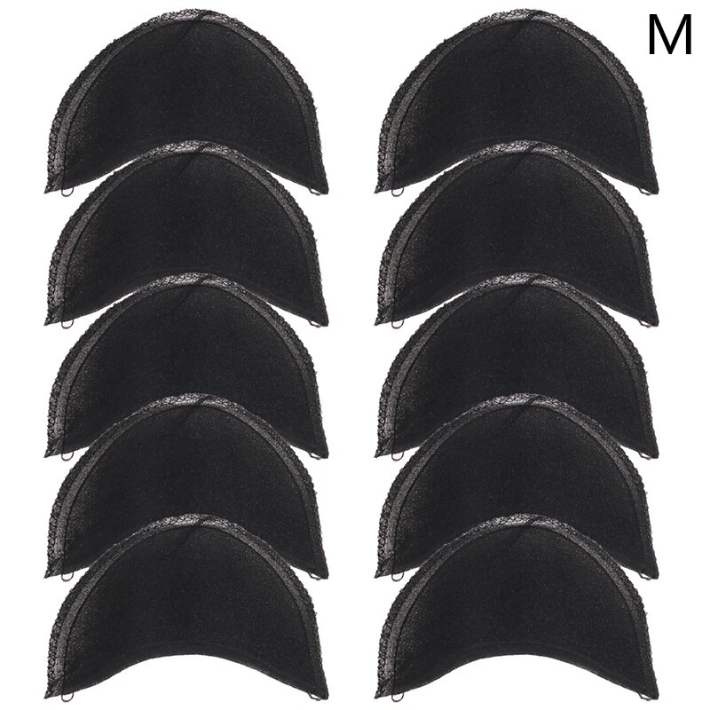 Губчатые подплечники S M L 5 пар Черный, Black M 5Pair