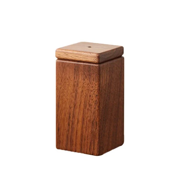 Деревянная коробка для зубочисток Black Walnut