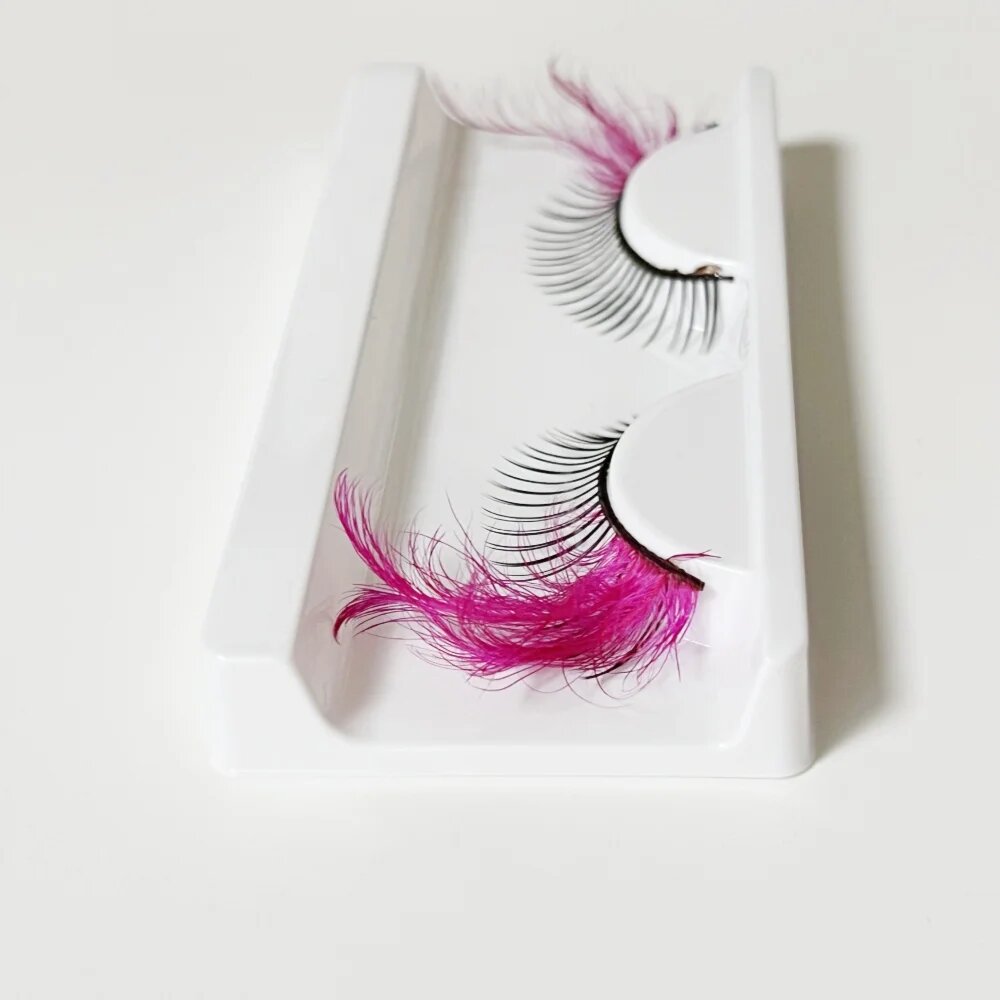 BFF Красные длинные накладные ресницы Роза Красная