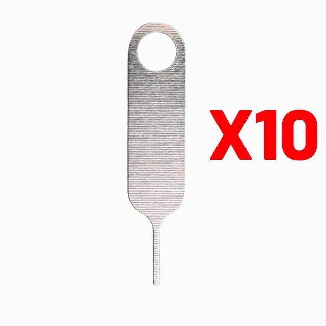 10 шт. лоток для Sim-карты открытая игла инструмент для ключа лоток для Sim-карты Инструмент для извлечения универсальный аксессуар для сотовых телефонов Sim-карт E-10PCS