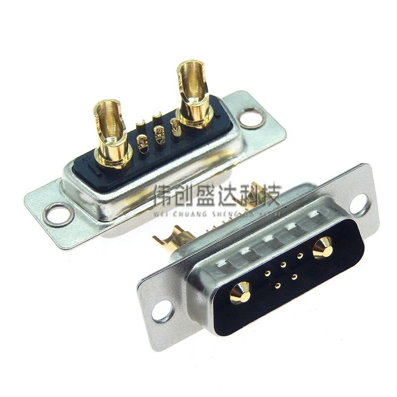 Разъём D-SUB адаптер 7W2 30A Long pin male