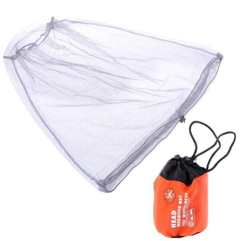 Сетка для защиты головы от насекомых, цвет в ассортименте