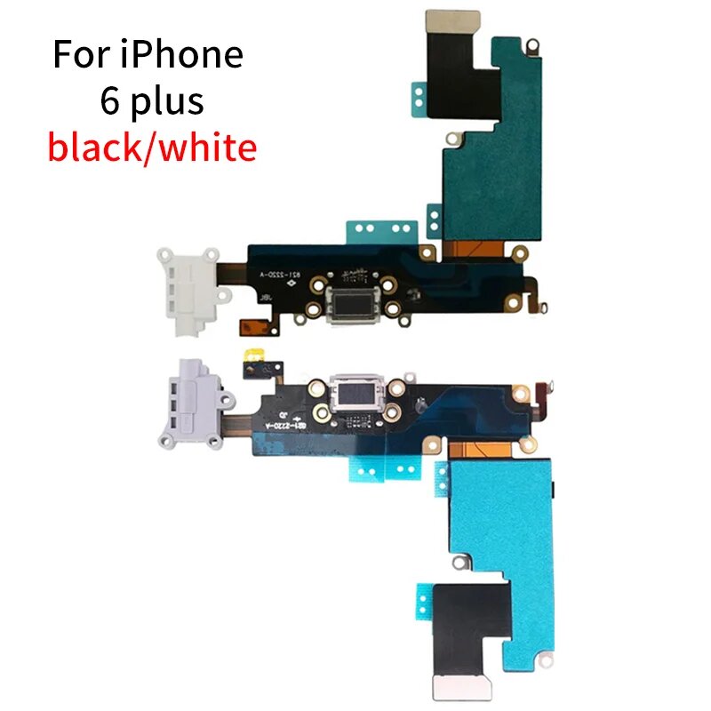 Новый гибкий USB-кабель для зарядки iPhone 6, 6s, 6P, 6SP, 7, 8 Plus, XR, XS, max X, док-разъем для зарядного устройства с микрофоном, гибкий кабель, 1 шт.