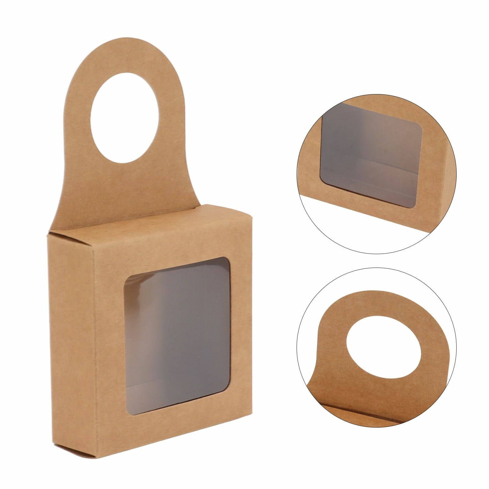 Коробка для винных бутылок из крафт бумаги