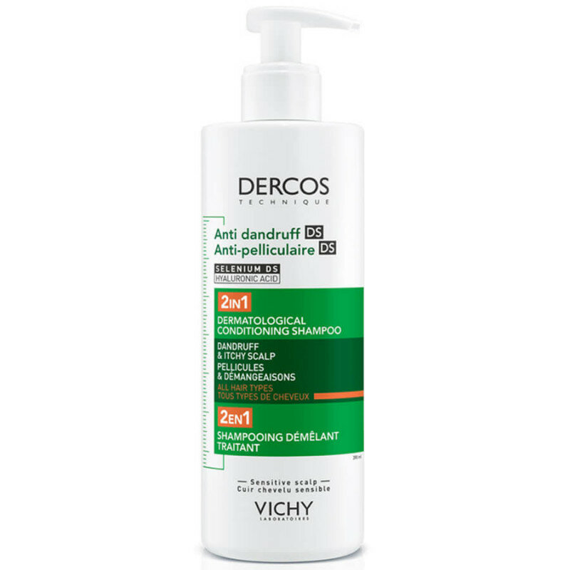 VICHY Шампунь-кондиционер против перхоти Dercos Selenium DS (390 мл)