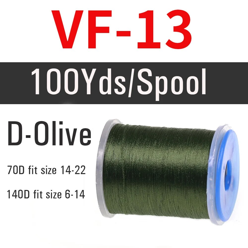 Vtwins нить для вязания мух 70D/140D