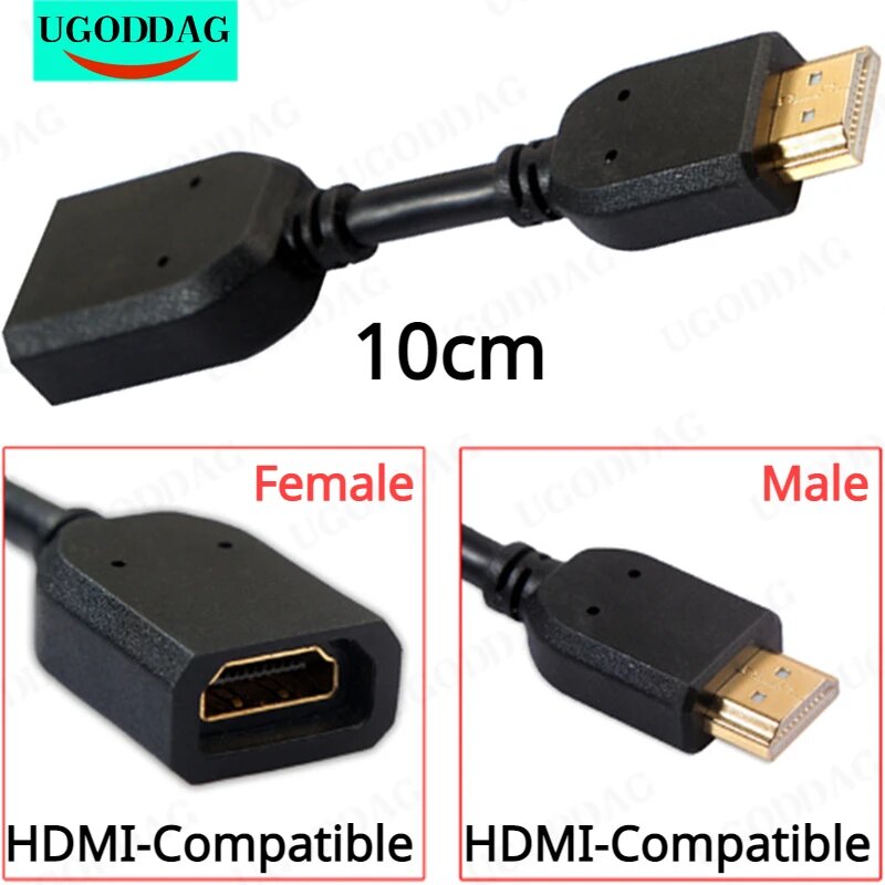 UGODDAG HDMI кабель-переходник 10 см