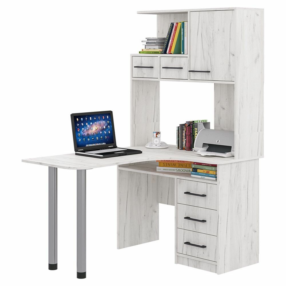 Компьютерный стол СК-35, Дуб крафт светлый