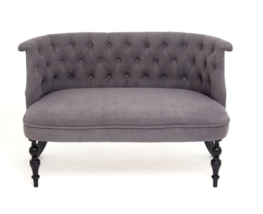 Диван Бархат (венге / RS15 - серый)