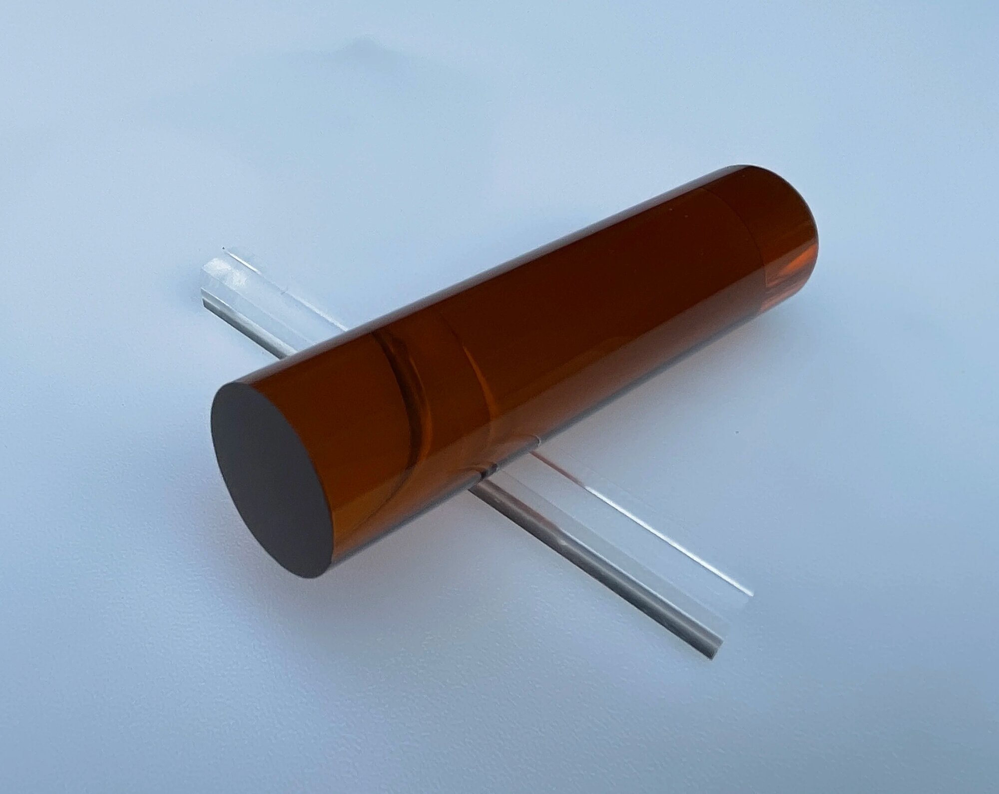 Цветные акриловые стержни 20 мм 20x150mm 1PCS, Brown