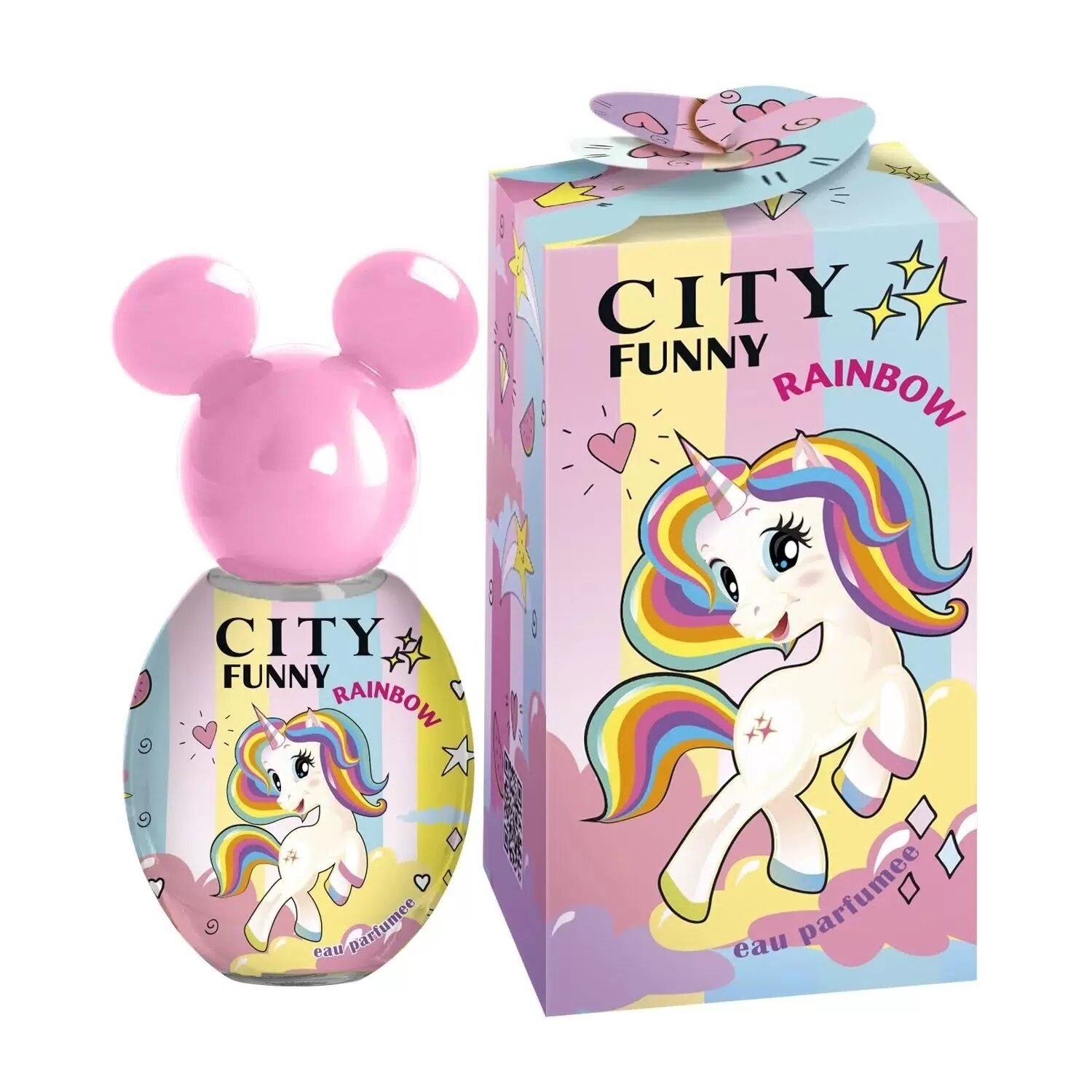 Детская душистая вода City Parfum "Rainbow", нотки фруктов, 30 мл