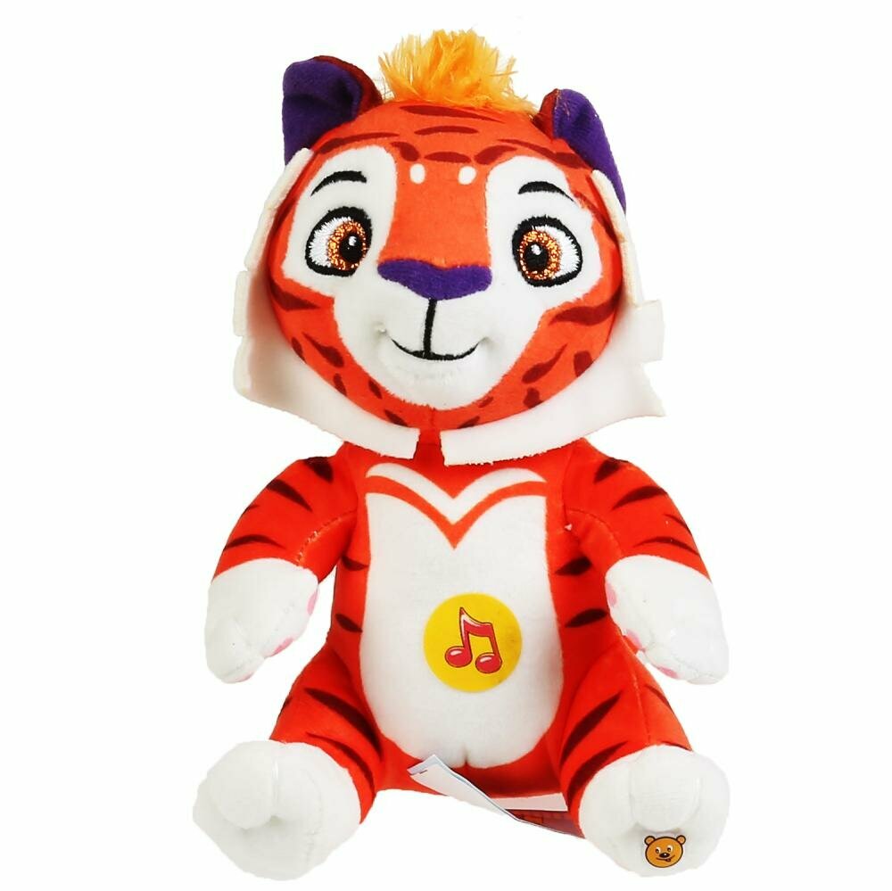 Мульти Пульти Мягкая игрушка Тиг (25см, озвученный, в пакете) V39455/25, (Shantou City Daxiang Plastic Toy Products Co, Ltd)