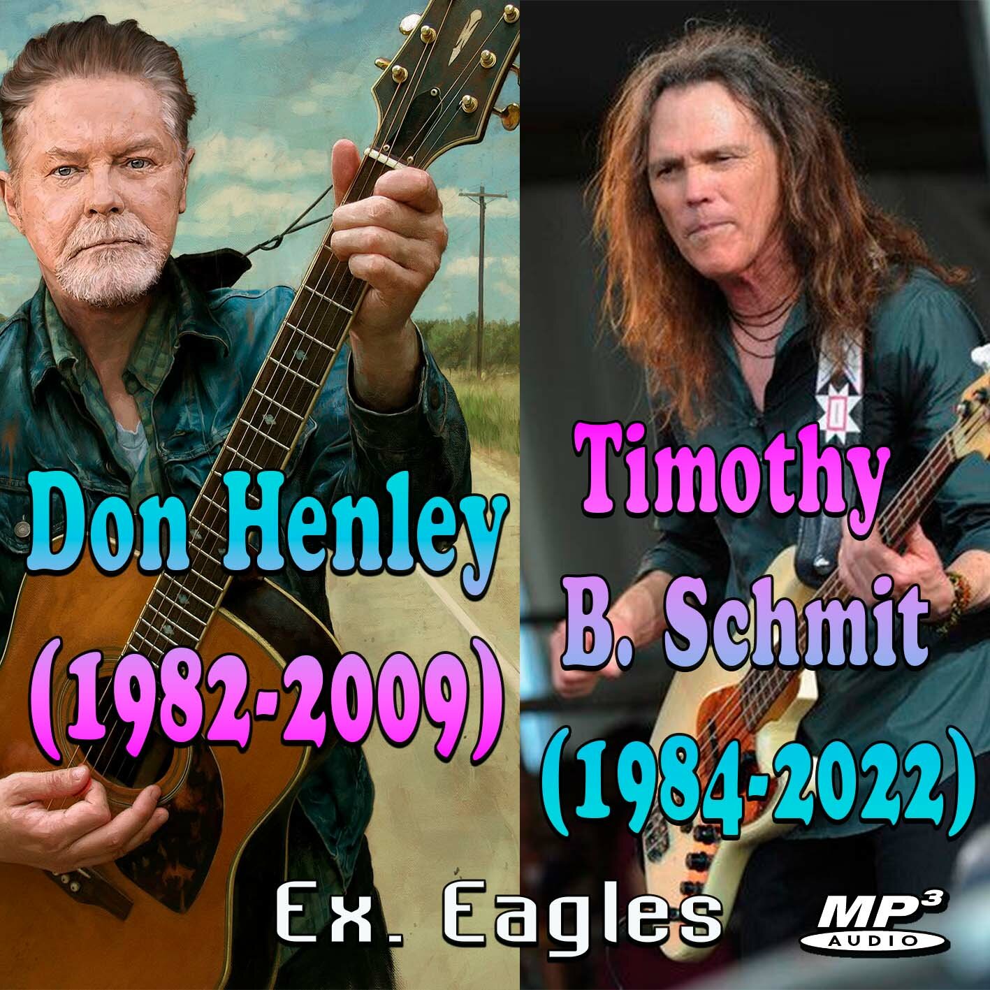 Don Henley (1982-2009) + Timothy B. Schmit (1984-2022) - Полная дискография (ex. Eagles) (запись на CD-R)