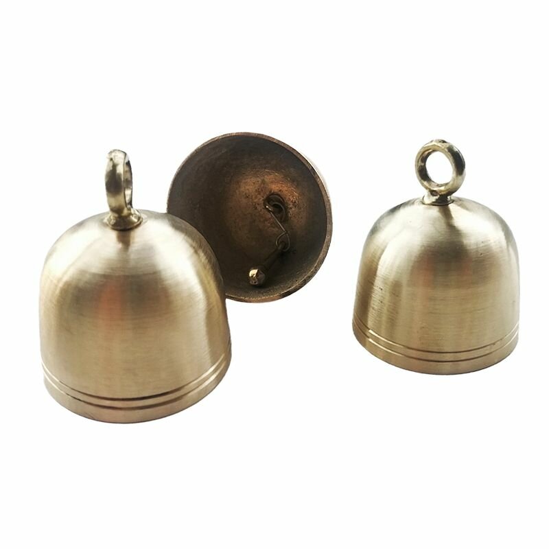 Колокольчики для сельскохозяйственных животных, лошадей, коров и овец, колокольчики из чистой латуни, утолщенные