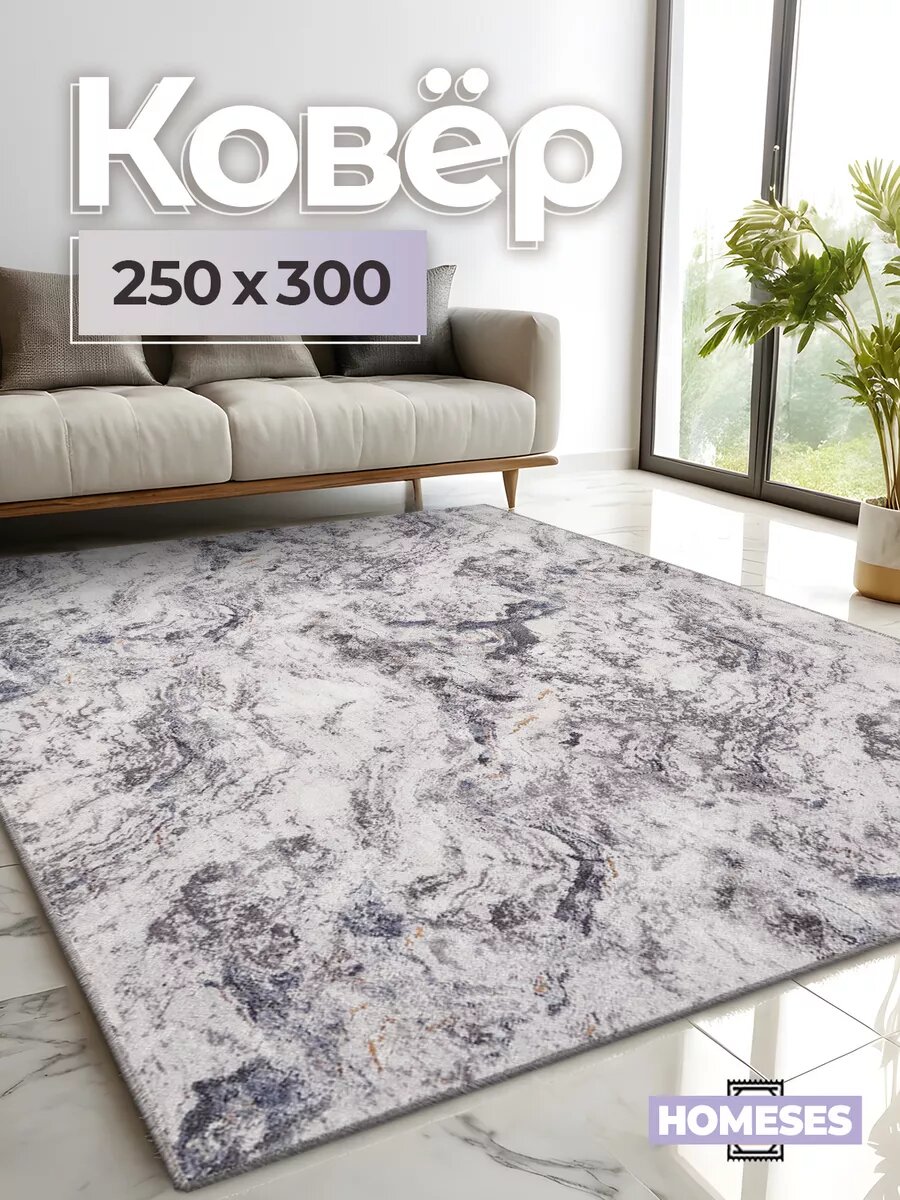 Коврик комнатный на пол 250х300