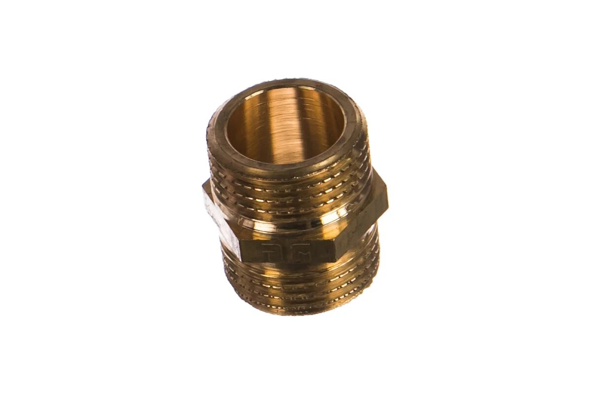 TIEMME Ниппель НН 1/2 дюйма 1500002 резьбовой соединитель для водопроводных систем