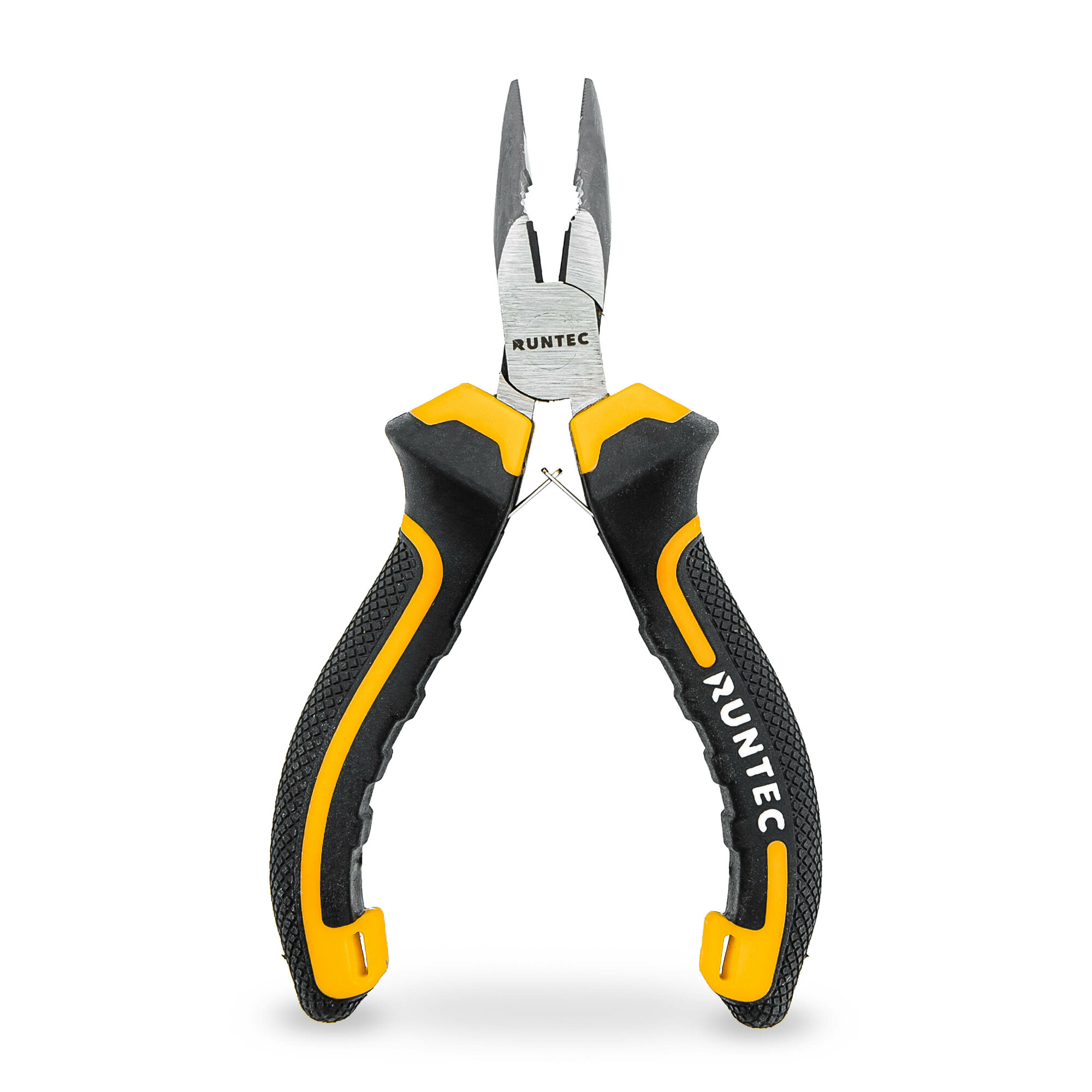 RUNTEC RT-PLR09130 Длинногубцы изогнутые мини RUNTEC 130 мм