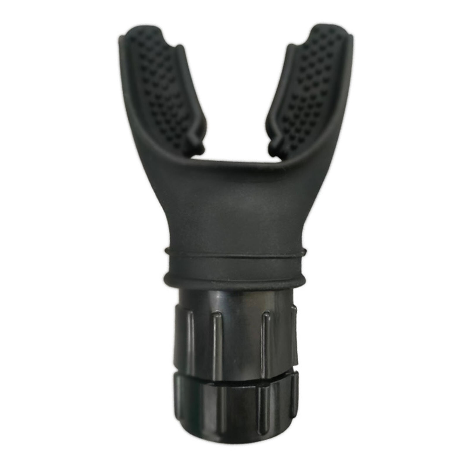 Портативный Легочный Тренажер-Эспандер Вместимость Тренажера Для Брюшного Дыхания С Регулируемым Сопротивлением с Силиконовым Мундштуком Черного Цвета