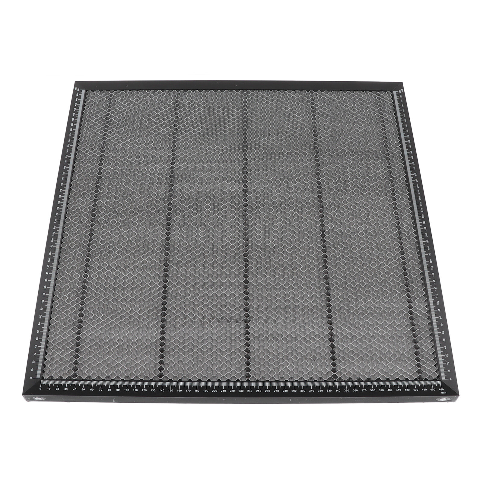 Панель рабочего стола для лазерного гравера, защита стола, алюминиевый сплав, для станков с лазерной резкой, черный, размер 500 x 500 мм, толщина 22 мм, комплект: 1 рабочий стол + 1 алюминиевая пластина