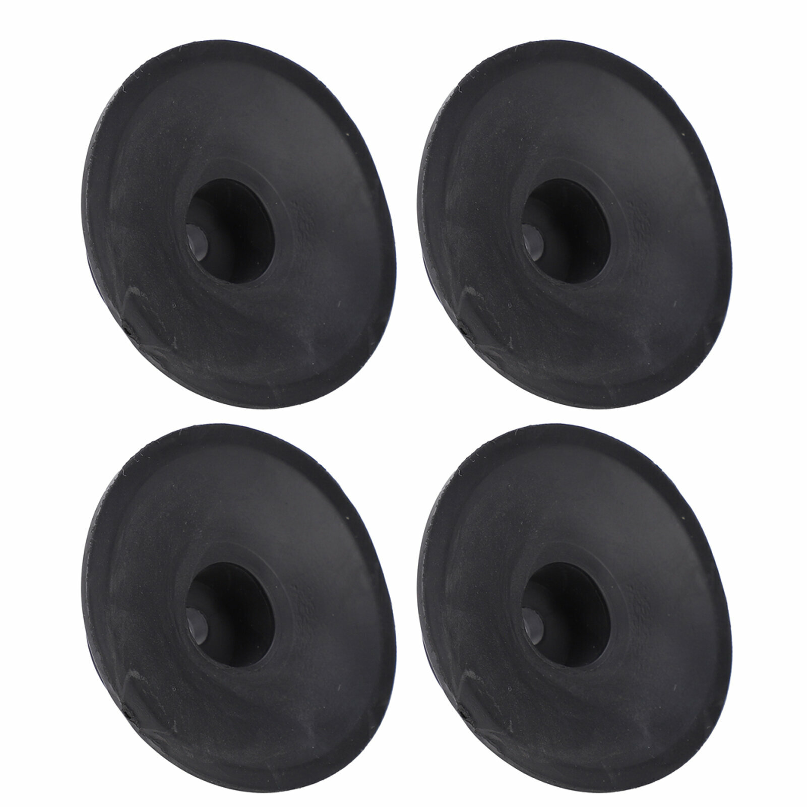 4 ПК Штекера Гумовые Дамперы Для Вакуумного Насоса Безмасляного Малого Компрессора, Материал: Резина, Диаметр Дна: 45мм, Диаметр Головики: 28мм, Высота: 20мм, Метод Фиксации: Винт M6 (Винты Не Включены), Модель: Ружейная Подставка, Запчасти Для