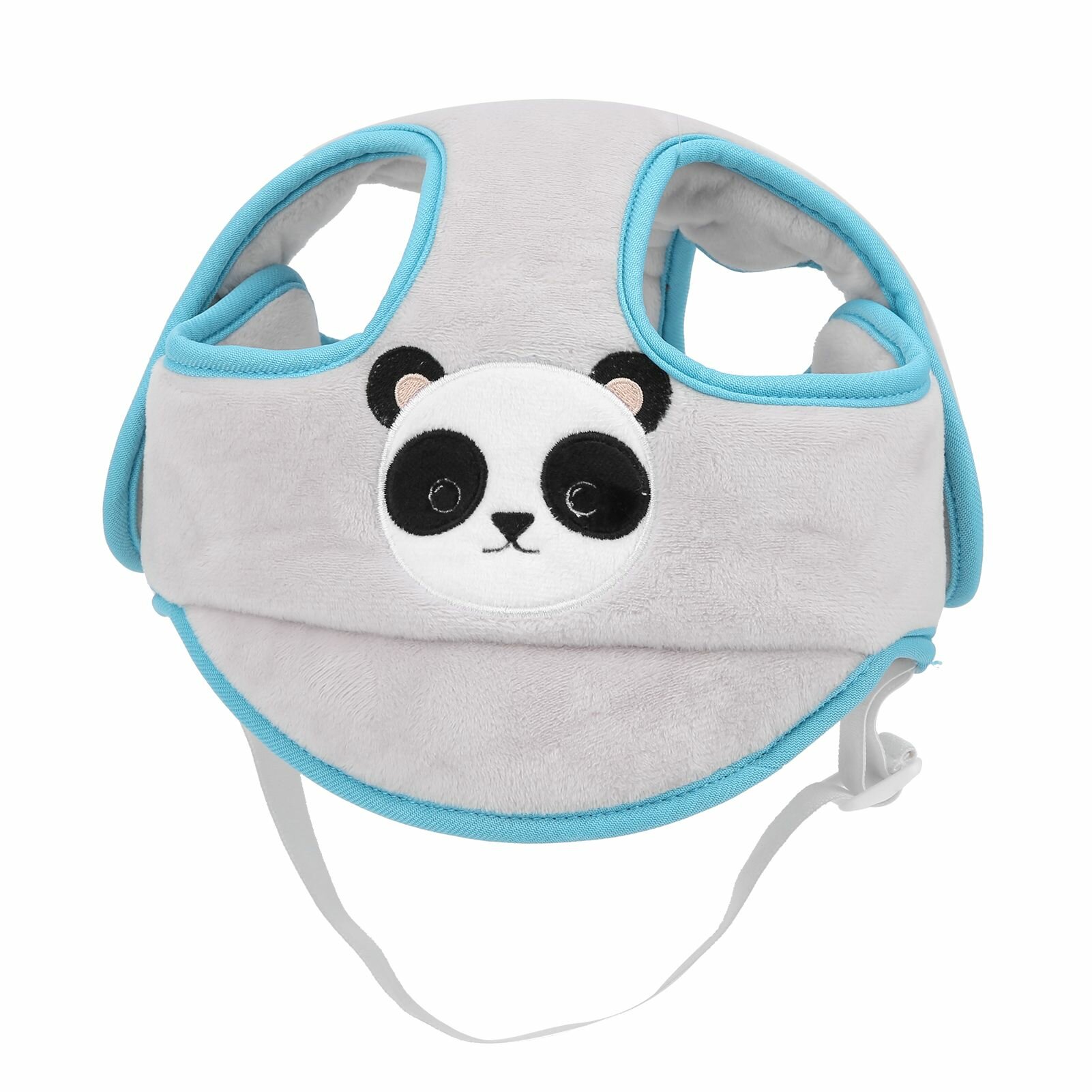 Защита головы для малышей Серый дышащий детский защитный шлем для предотвращения столкновений, легкий и регулируемый для удобного ношения