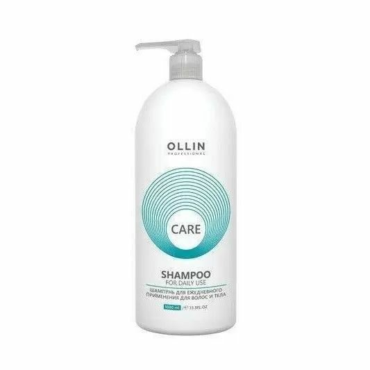 Шампунь Ollin "Care", для ежедневного применения, для волос и тела, 1000 мл (772260)