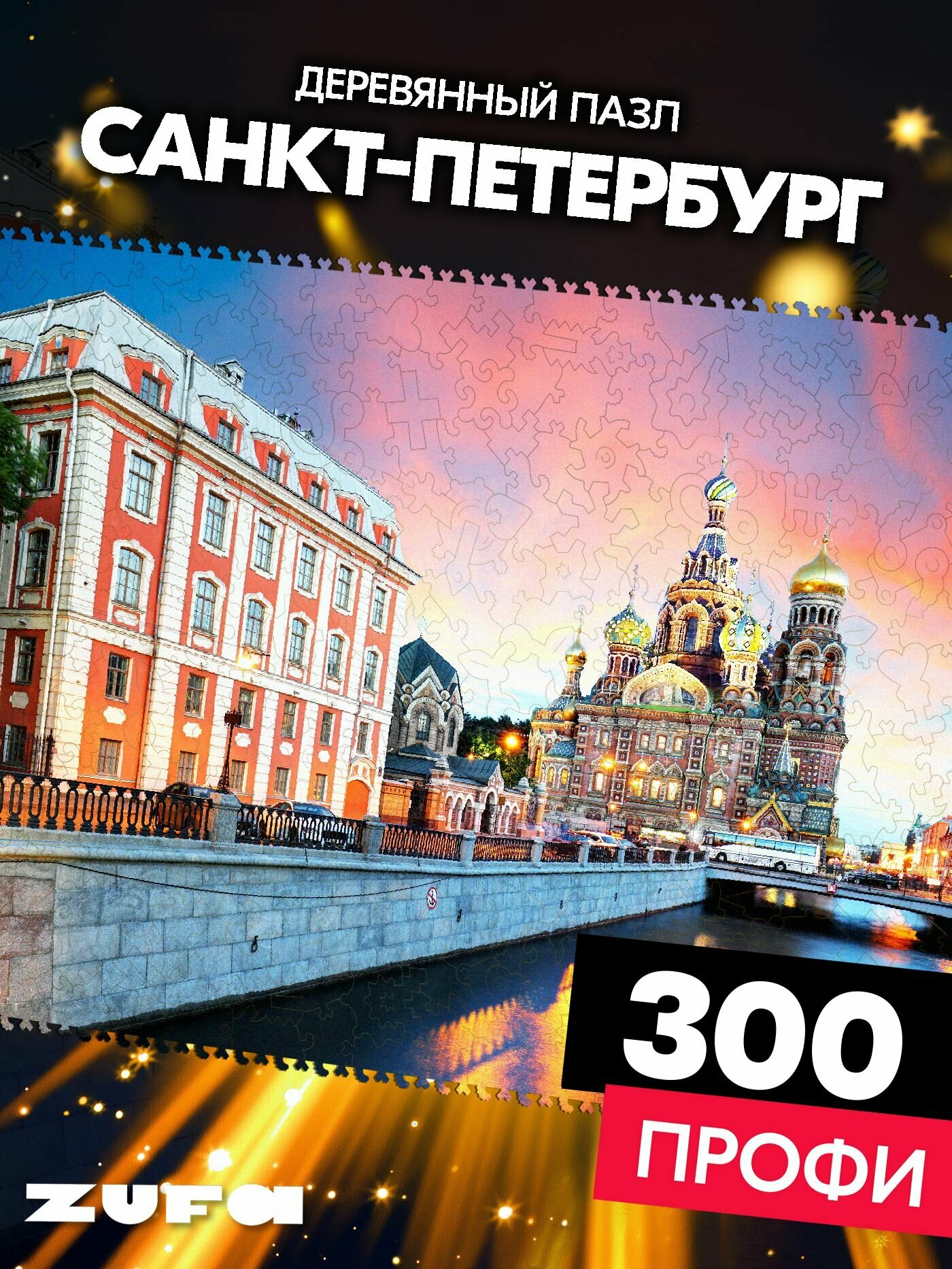 Пазл Санкт Петербург 300 деталей Профи