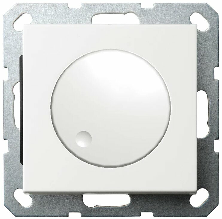 Jasmart G Белый глянцевый Диммер универсальный 3-500 Вт, LED 3-250 Вт, HV-500 Вт, G4012W-500RV