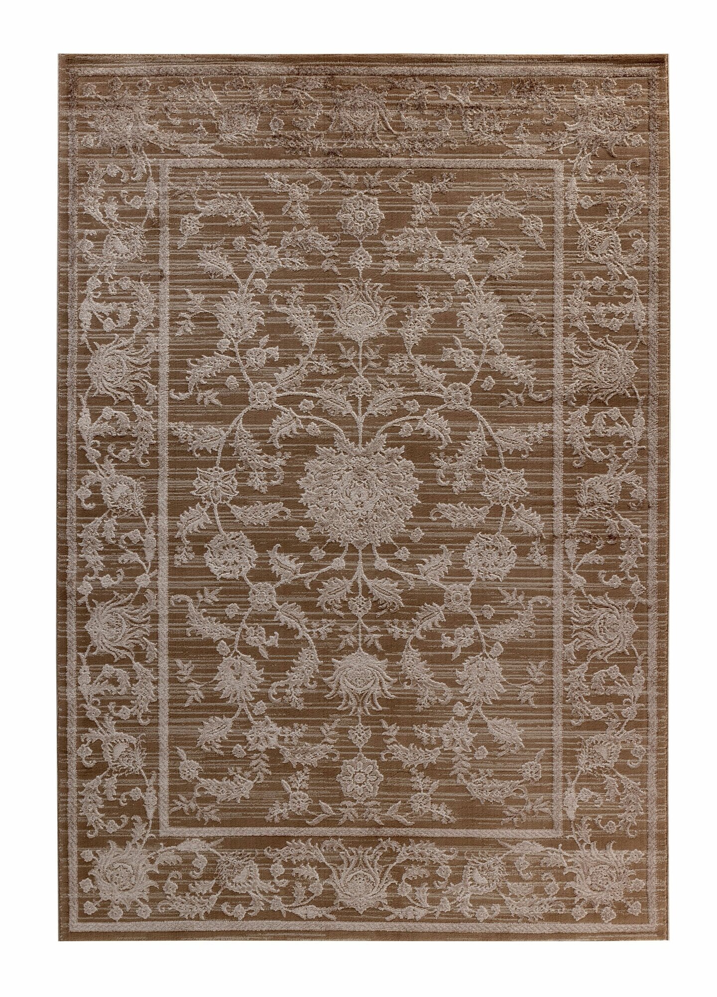 Ozkaplan karpet Ковер турецкий Milana 08495A L. Brown-L. Brown 2x3м