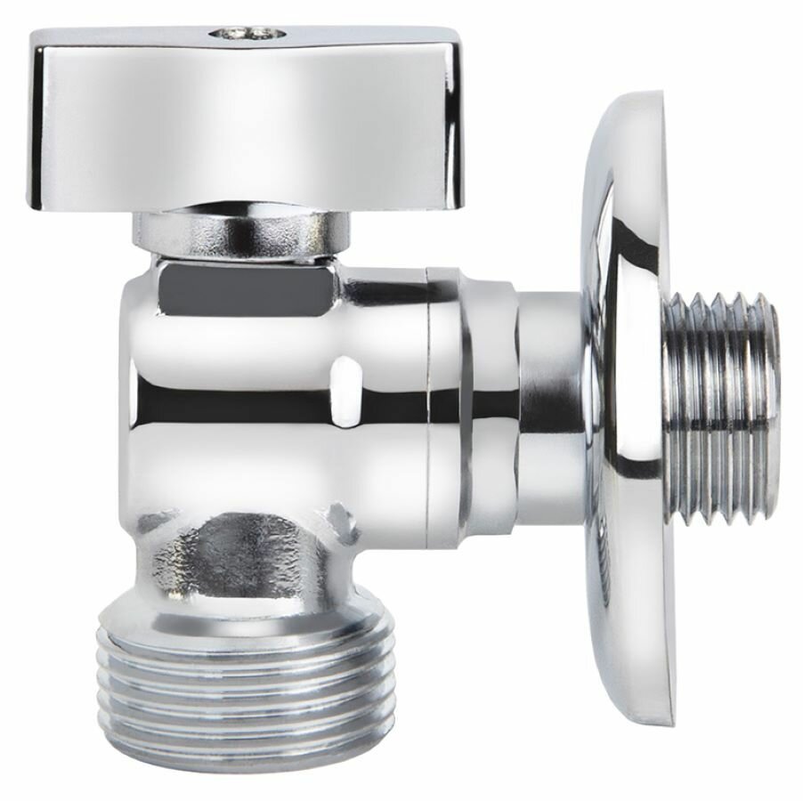 Кран для воды KAISER 1/2"х 3/4" угловой хром 265