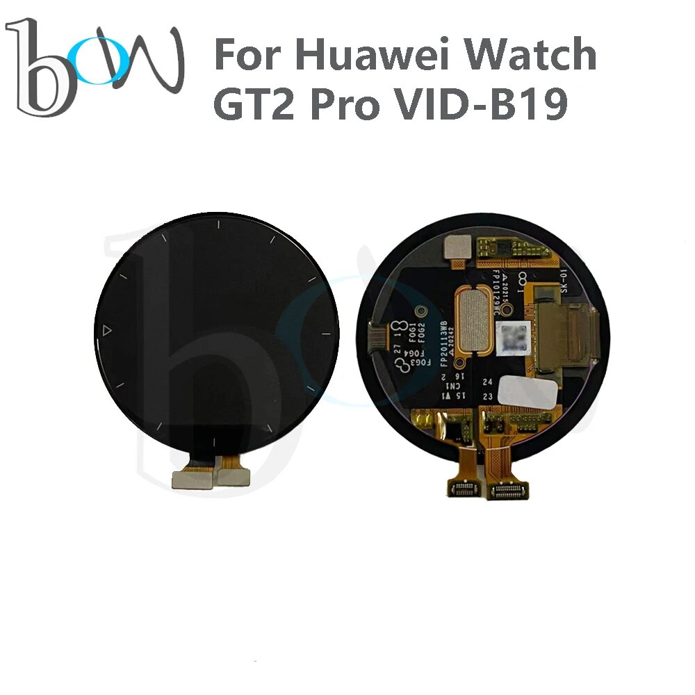Для Huawei Watch GT 2 Pro VID-B19 46 мм ЖК-дисплей, дигитайзер сенсорного экрана, стеклянная панель, сенсор в сборе для Huawei Watch GT2 Pro