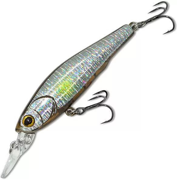 Воблер для рыбалки Kosadaka LEX XS 55F GTS, 55.0 мм, 4.3 г, заглубление 1.0-1.8 м, GTS