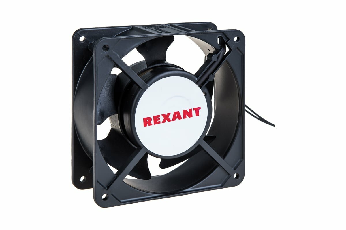 REXANT RX 120х120х38 мм осевой вентилятор для охлаждения электроники 220 В 72-6122