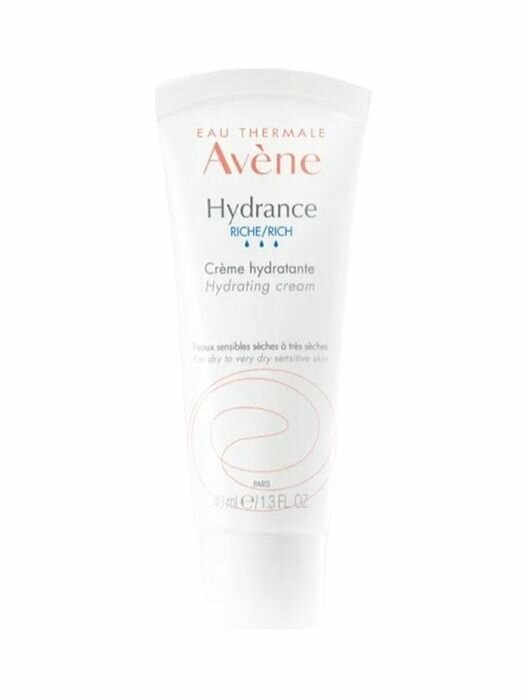 Авен Гидранс Avene Hydrance Риш Крем увлажняющий насыщенный 40 мл