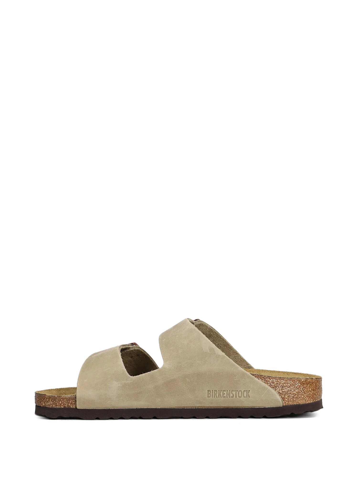 Шлёпанцы Birkenstock Arizona, размер 37 Narrow EU, бежевый — фото 1