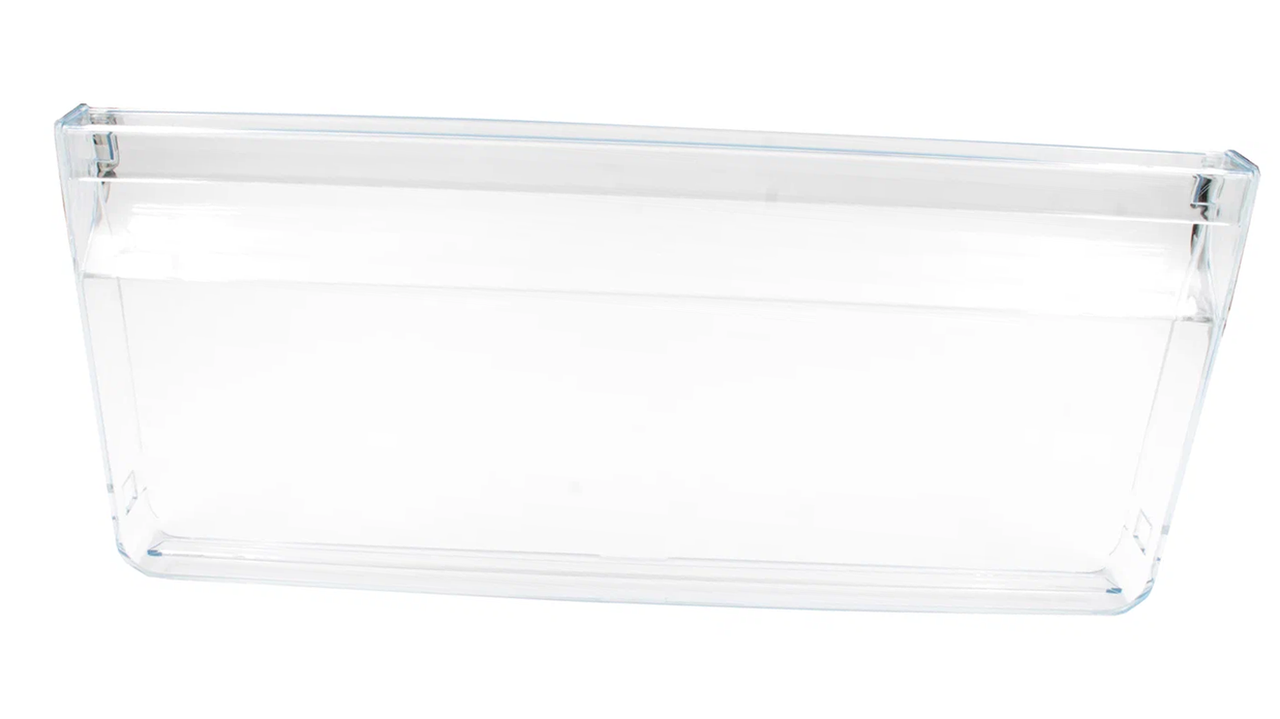 Крышка среднего ящика для холодильника Бош 12031724, пластик, прозрачный