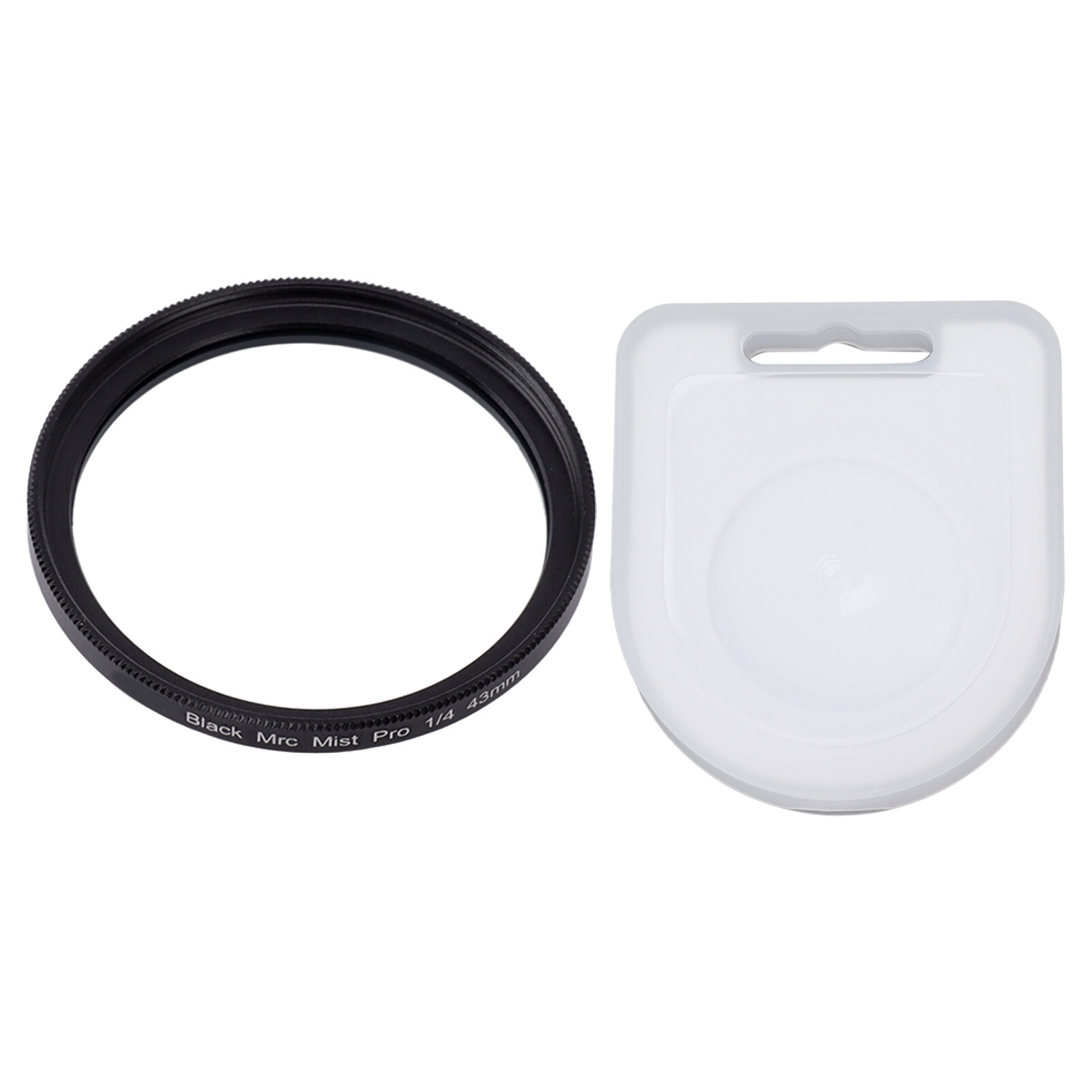 Черный мягкий фильтр 1/4 Портрет туманного водонепроницаемого масляного устойчивого фильтра камеры для видео пейзаж 43 мм