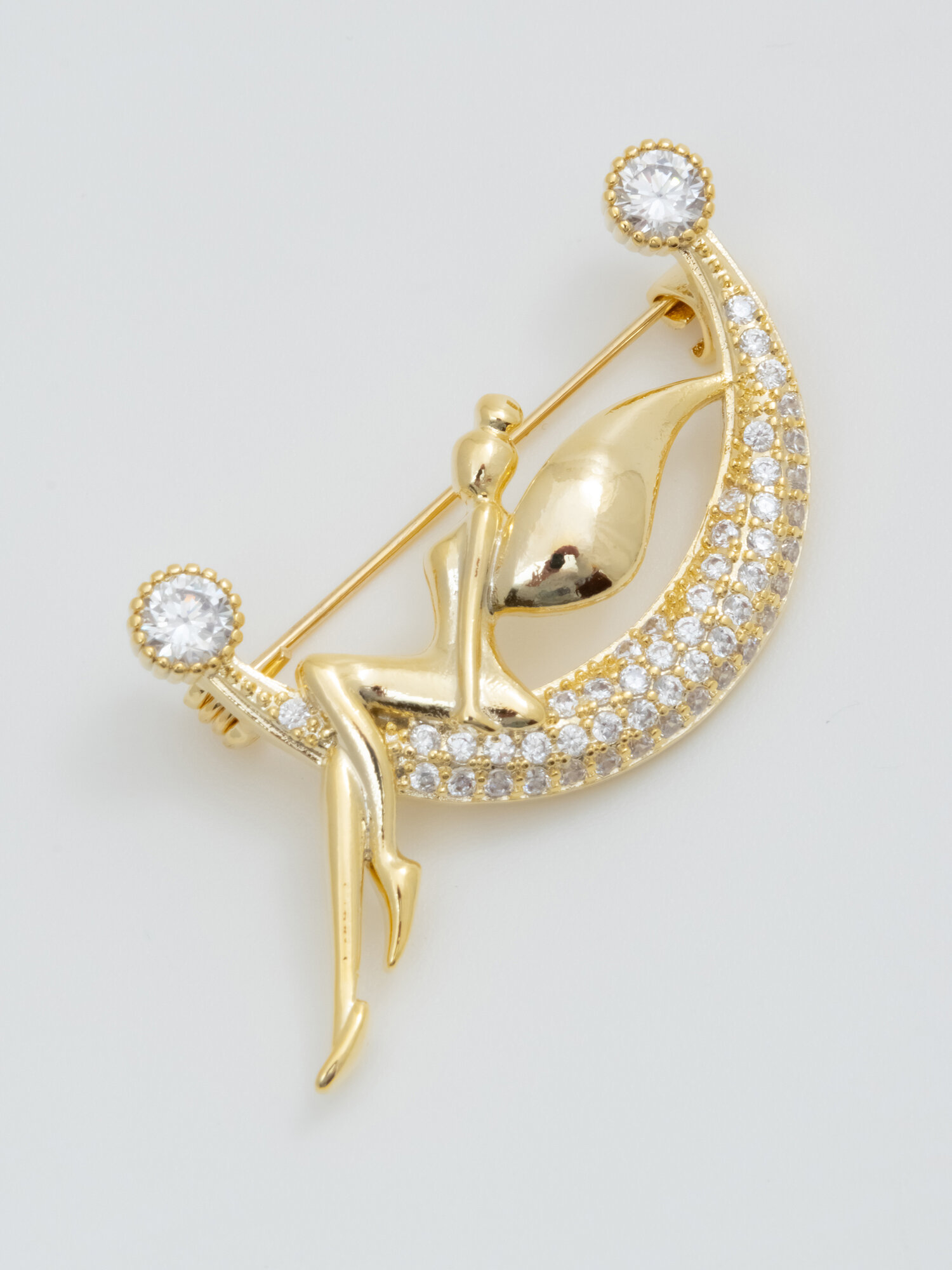 Брошь, кристалл