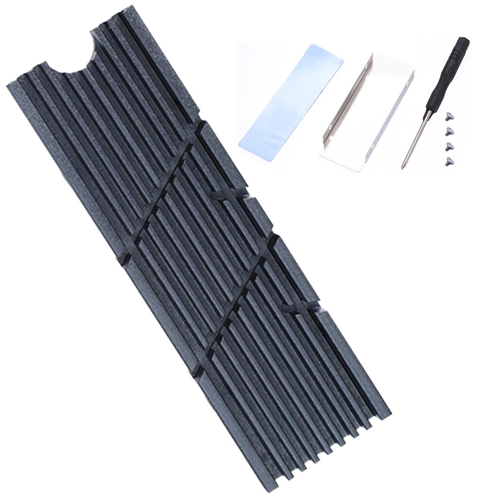 Низкопрофильный SSD-радиатор M.2 для алюминиевой системы Охлаждения накопителя 2280 NVMe