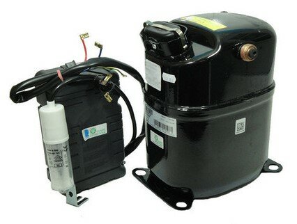 Компрессор Tecumseh CAJ4517Z_F1 FZ TU (R404a, высокотемпературный, 2058 Вт, при Ткип= -10C Т конд= 45C)