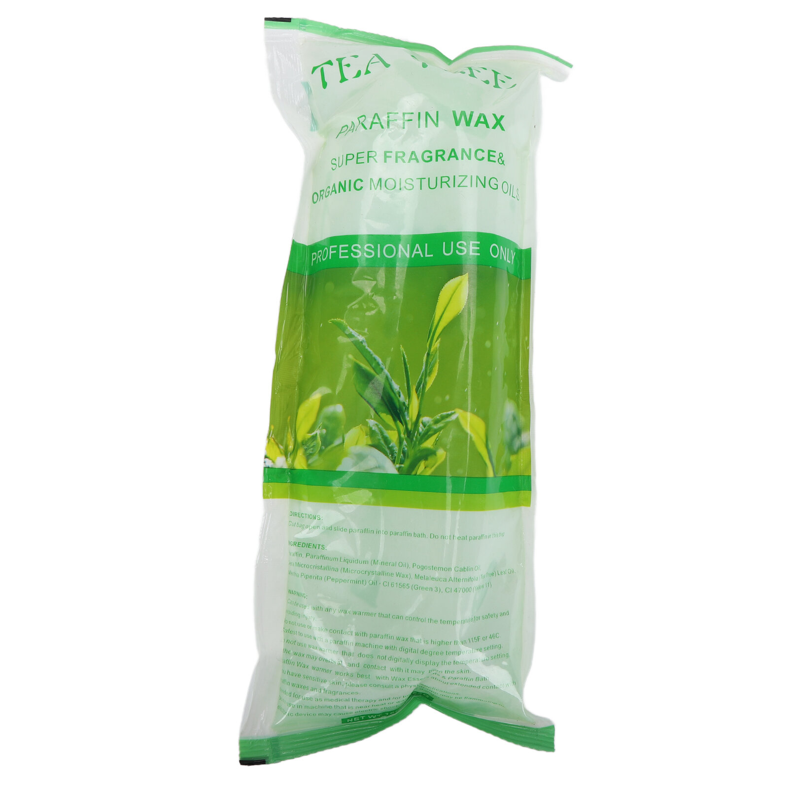 Парафиновый воск для рук и ног, воск для ванны, сухой и безопасный, 453 г, воск для кожи, для СПА-душевой комнаты, чайное дерево