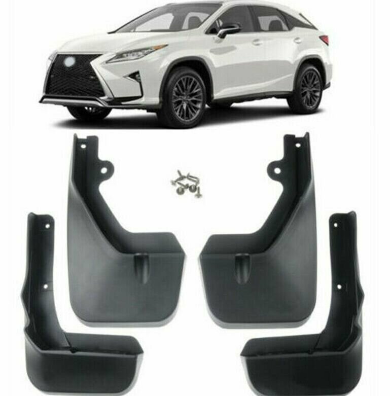 Брызговики для Lexus RX 2016 2017 2018 2019, комплект, Лексус РХ