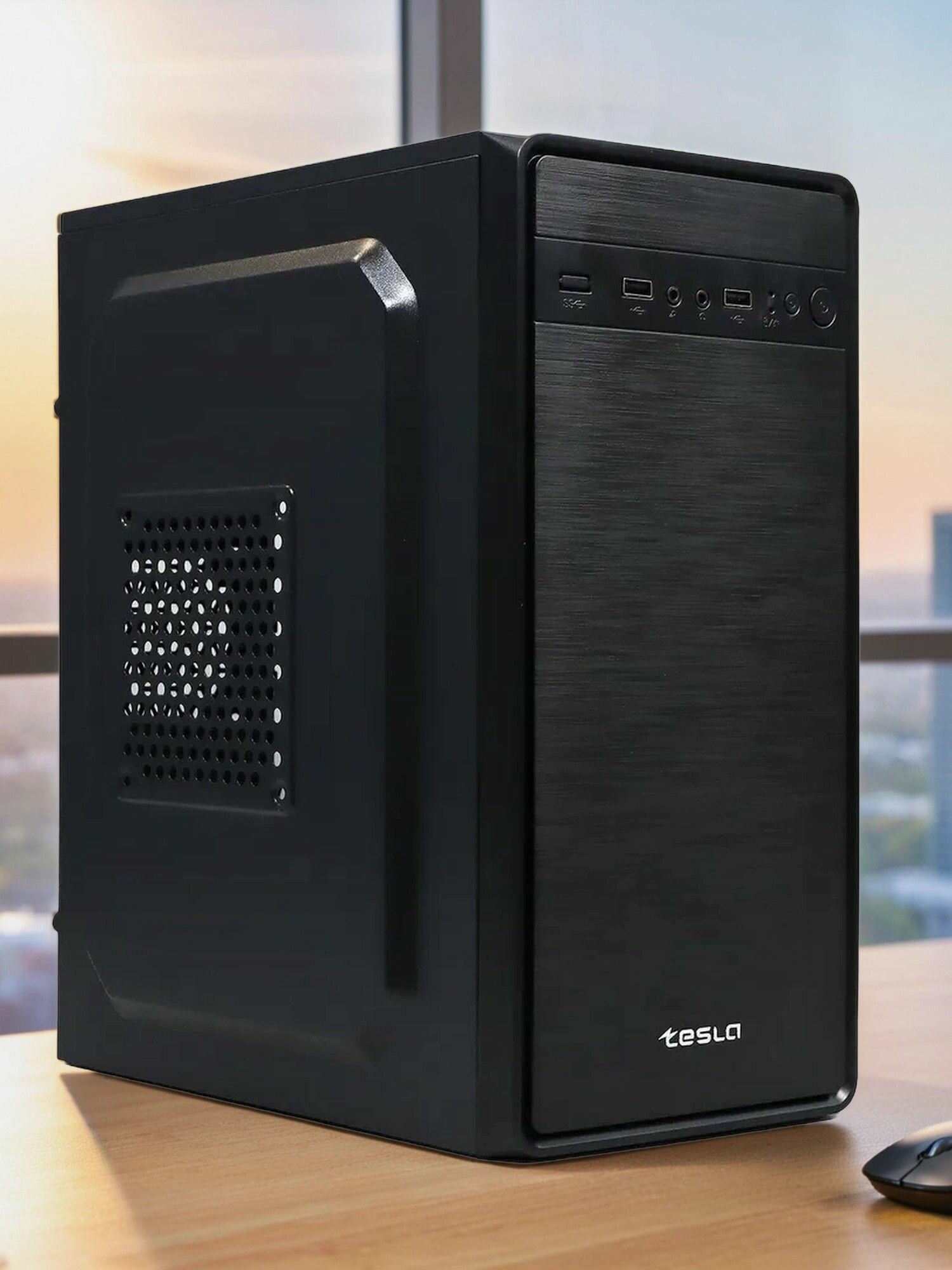 Игровой ПК( Intel Core i7-2600 / Intel HD Graphics 2000 / RAM 16 ГБ / SSD 256 ГБ ) (Игровой компьютер / системный блок) — фото 1