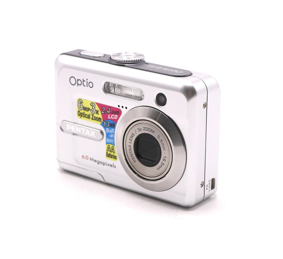 Фотоаппарат цифровой компактный Pentax Optio Е20