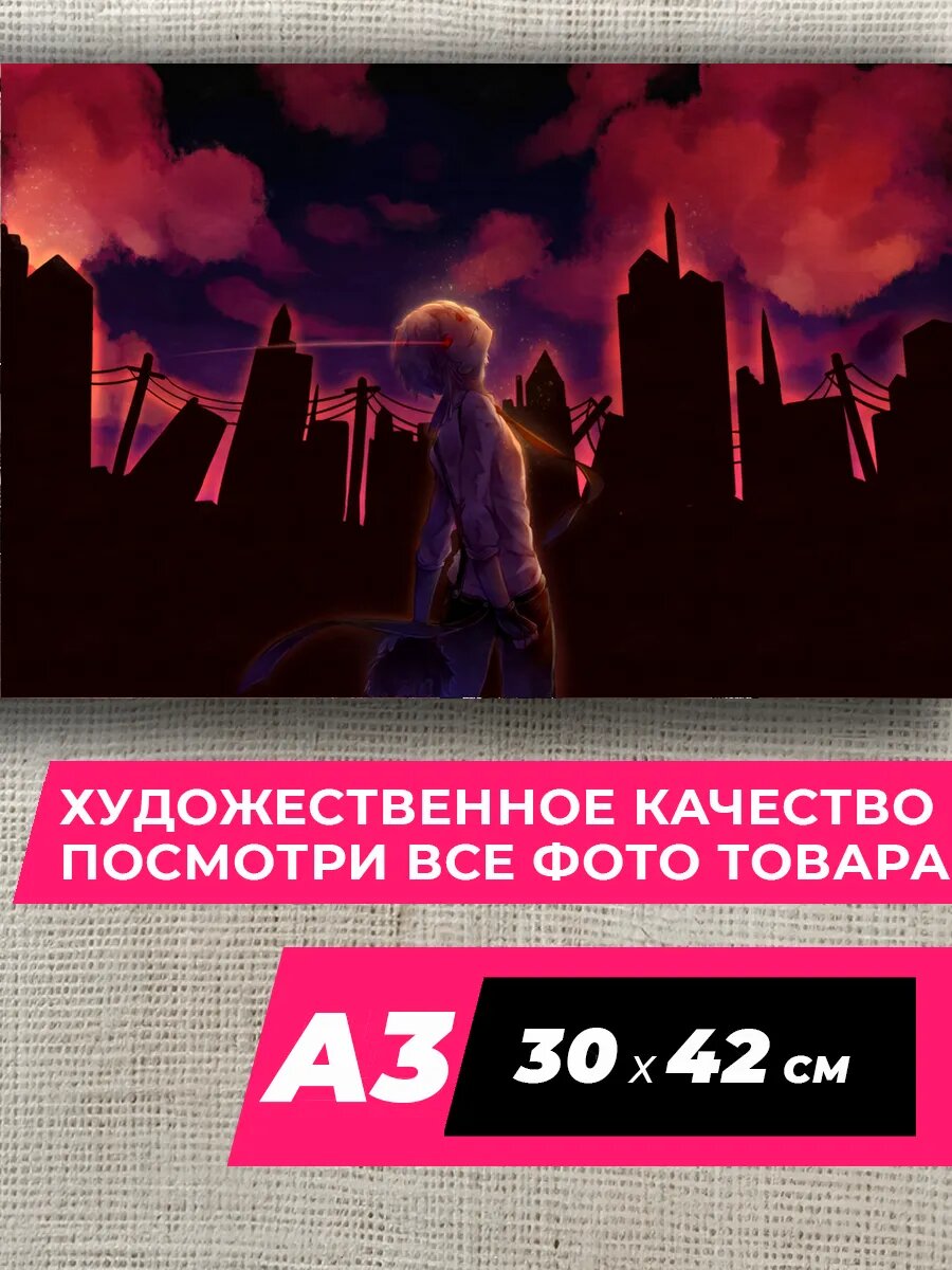 Постер Бродячие псы на стену 32 БСД BSD A3, матовая фотобумага премиум качества
