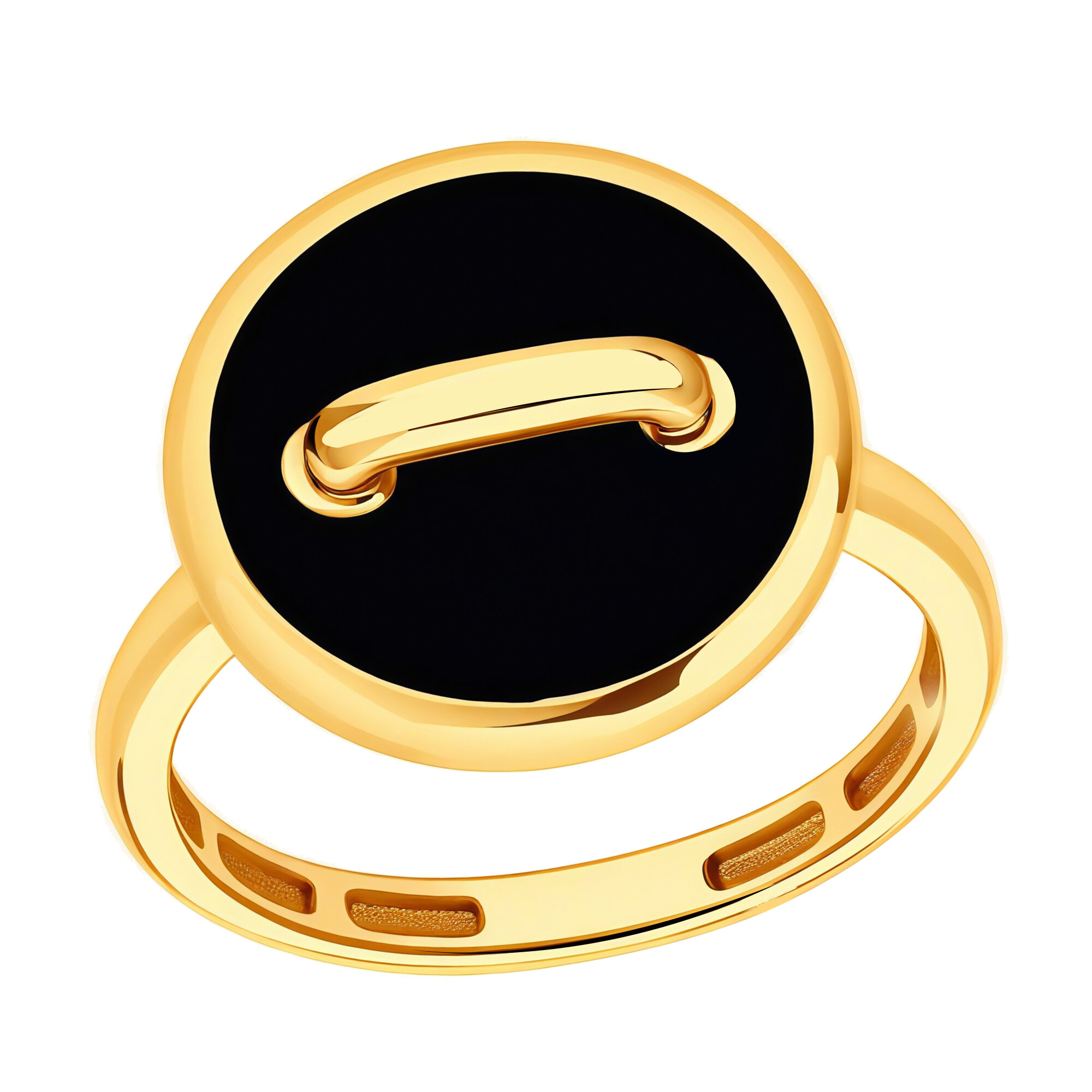 Кольцо, красное золото, 585 проба