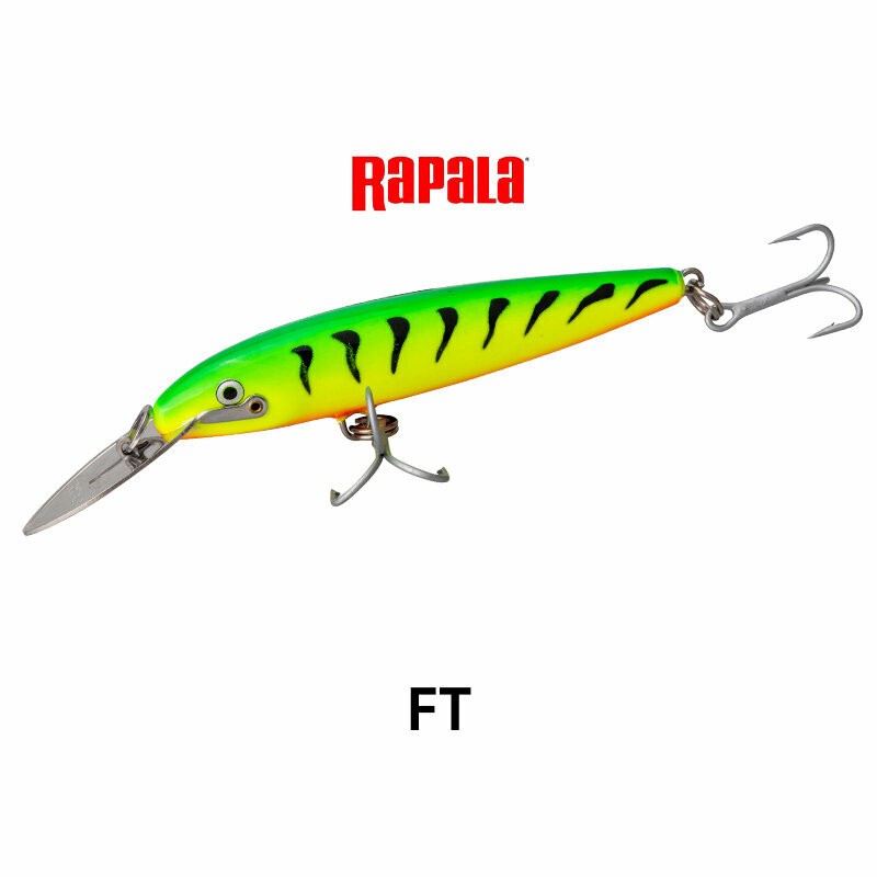Rapala CDMAG воблер минноу 7-18 см для морского троллинга, дальнего заброса, ловли троллингом с лодки (приманка на щуку, судака, лосося)