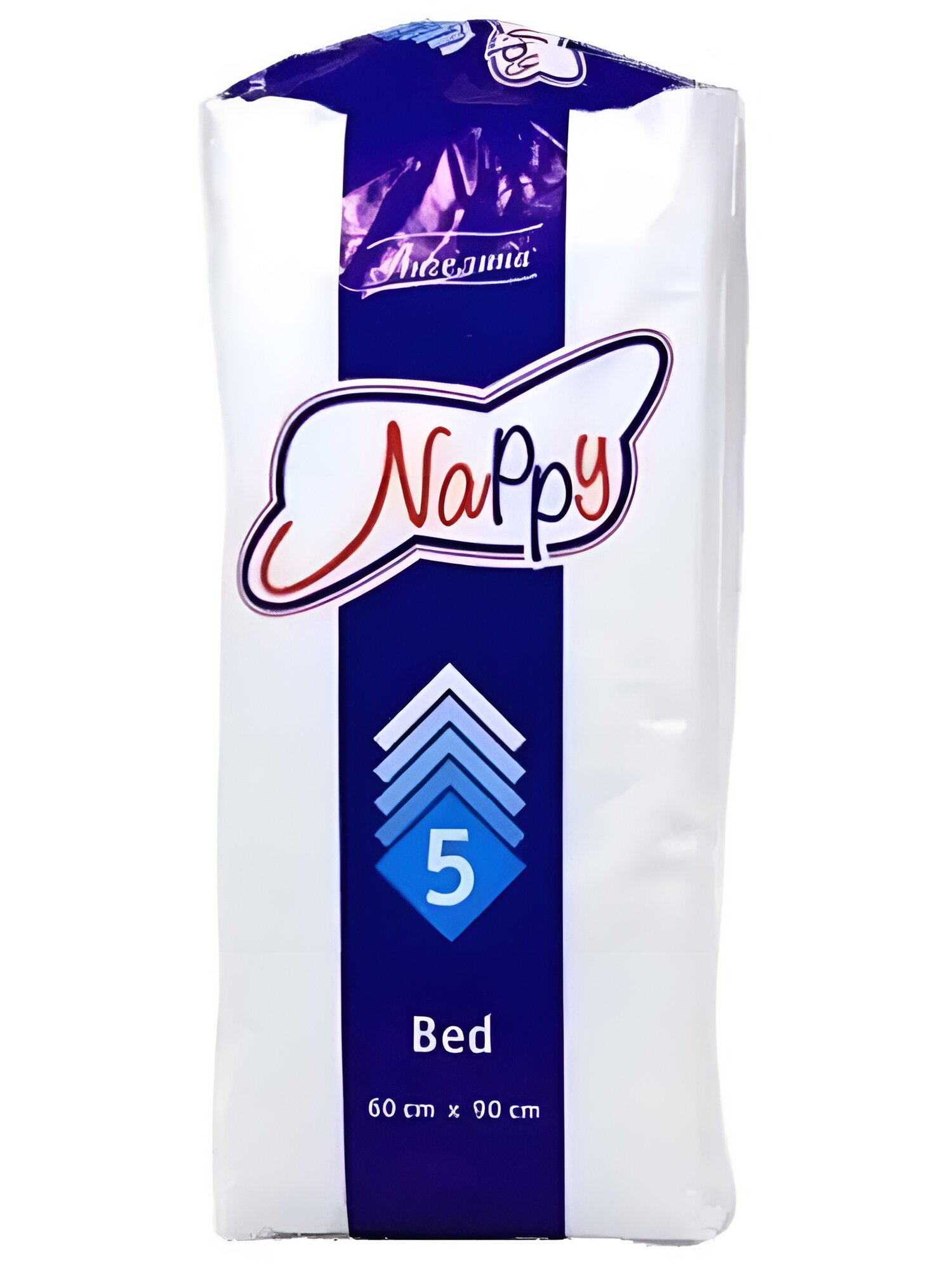 Пеленки Медпол Nappy NEW, детские, впитывающие, 60x90 см, 5 шт.