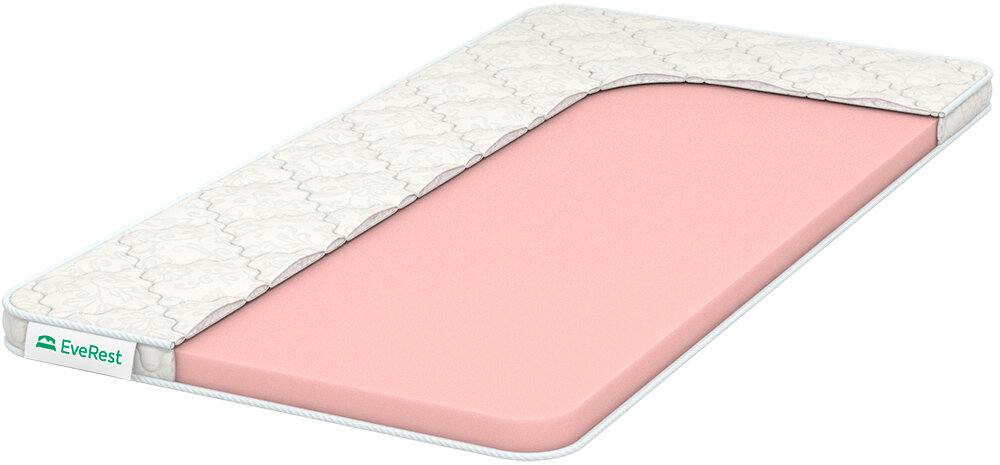 Матрас EveRest Rest Foam 5 65х190 серии RestSlim высота 5 см анатомический средней жесткости Беспружинный